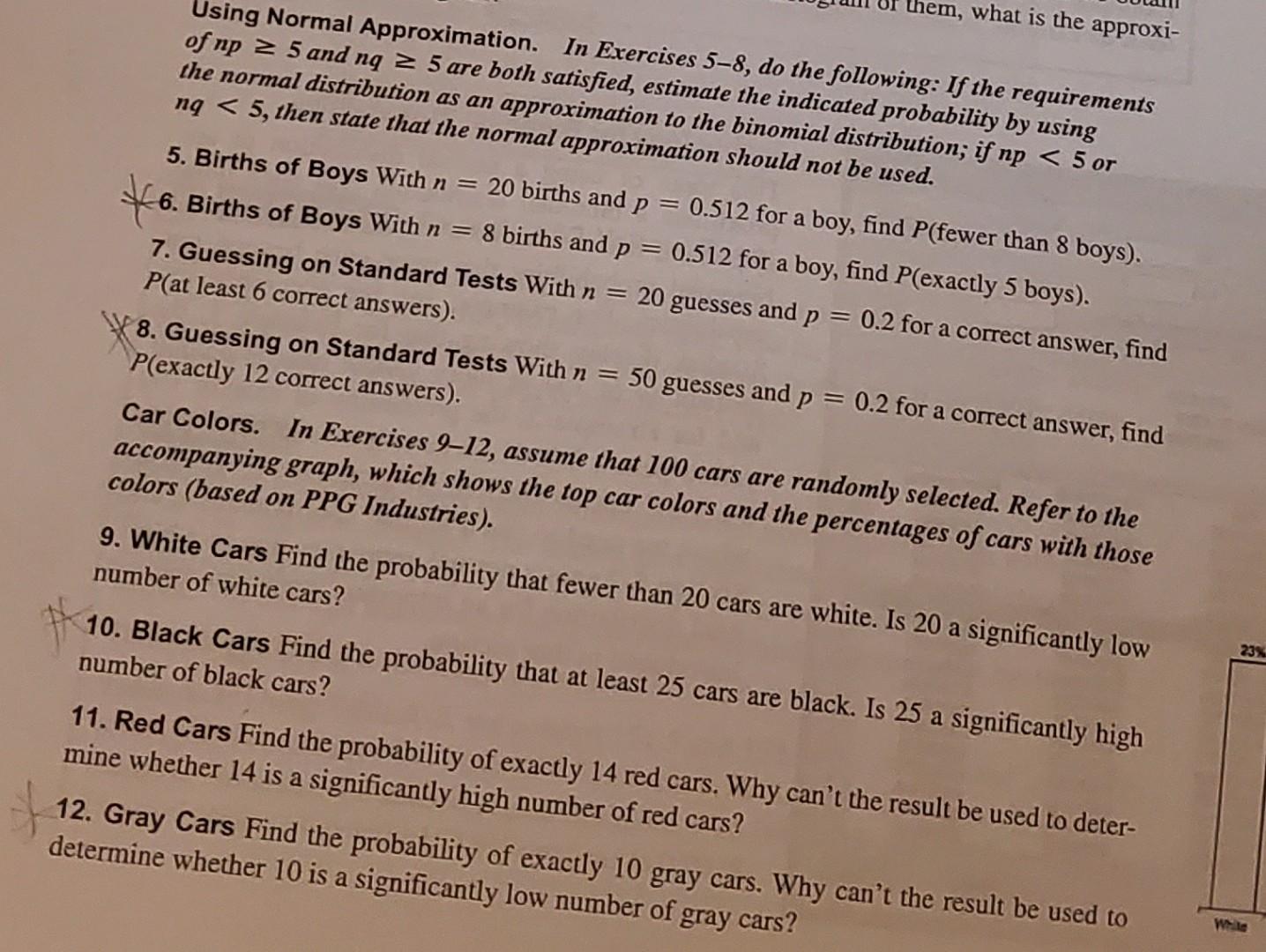 Solved them, what is the approxi- 46. = Using Normal | Chegg.com