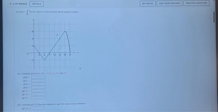 Solved (a) (2)1) = | Chegg.com