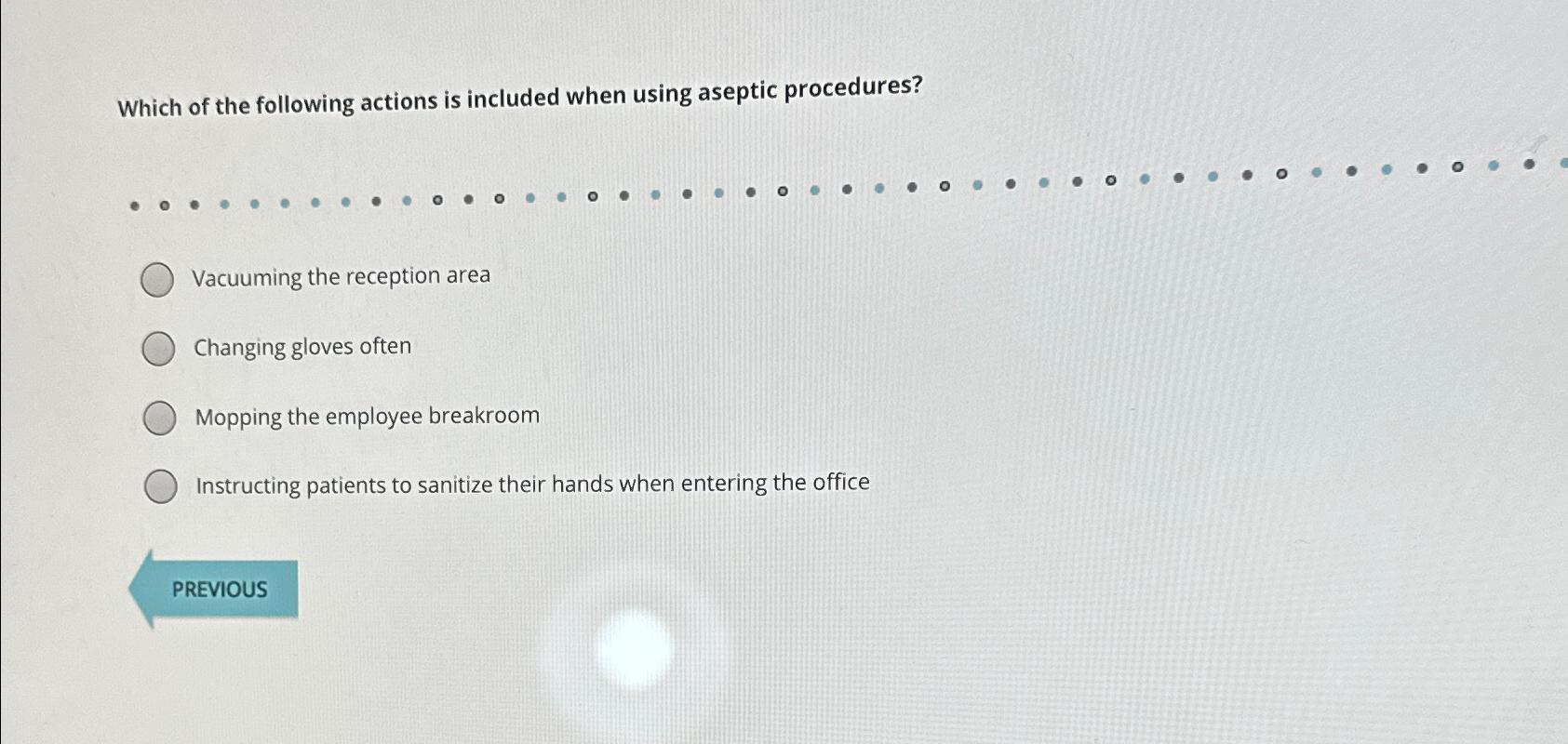 Solved Which of the following actions is included when using | Chegg.com