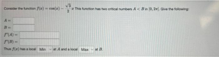 Solved Consider the function f(x)=cos(x)−23x This function | Chegg.com