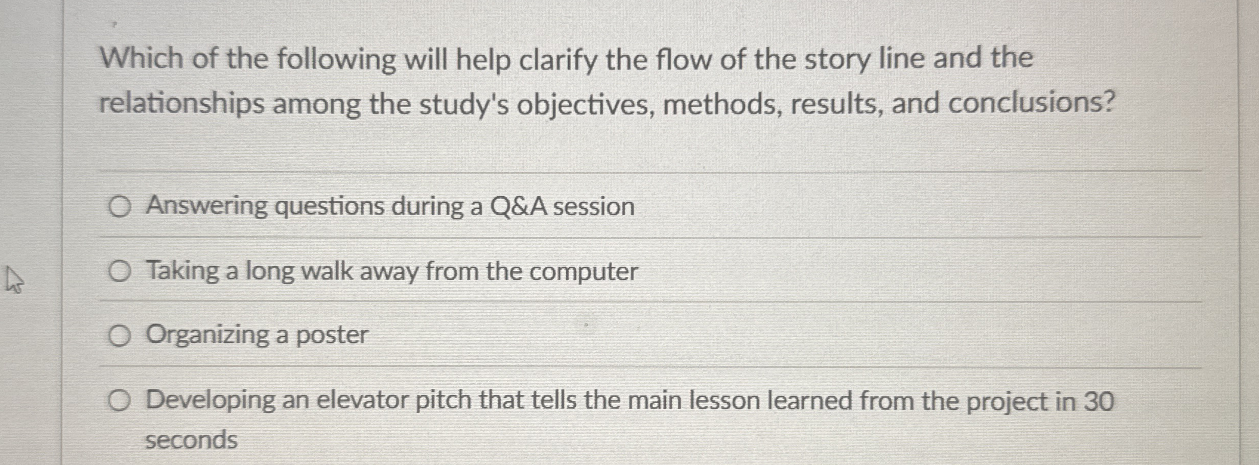 Solved Which of the following will help clarify the flow of | Chegg.com
