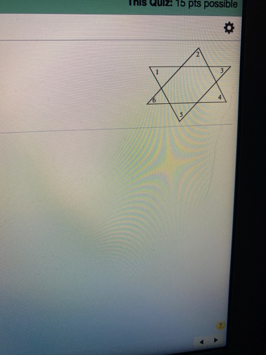 Solved find the sum of the measure of the numbered angles in | Chegg.com