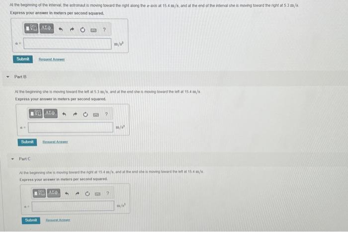 Solved An astronaut has left the International Space Station | Chegg.com