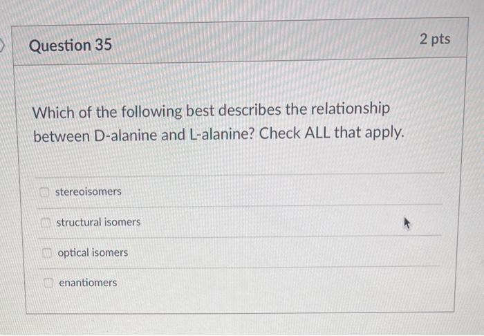 Solved Which of the following best describes the | Chegg.com