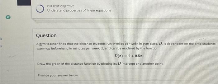 Solved O Current Obiective Understand Properties Of Linear
