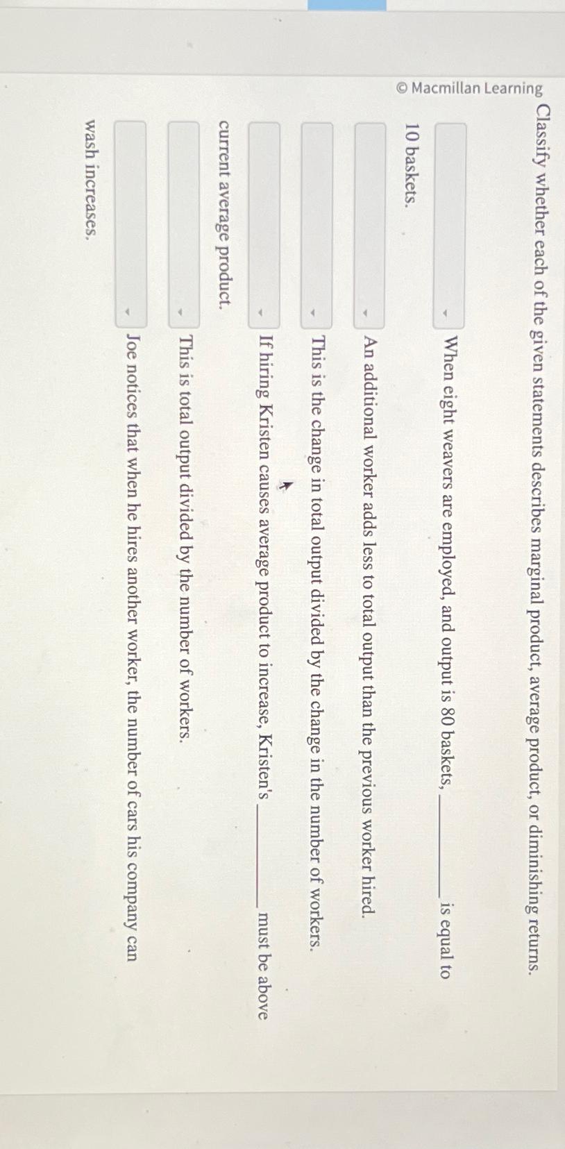 Solved Classify whether each of the given statements | Chegg.com