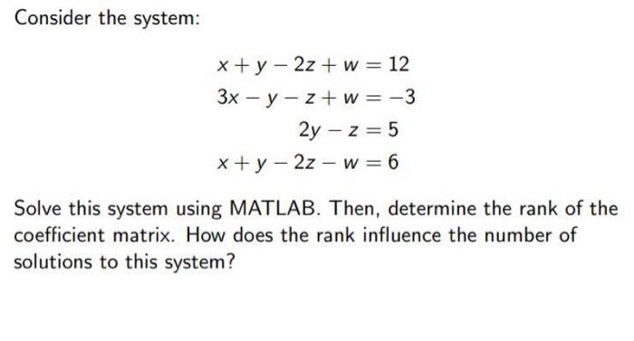Solved Consider the system: | Chegg.com