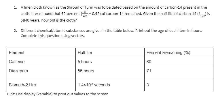 Solved I Need Help With This Question Please Provide Matlab 