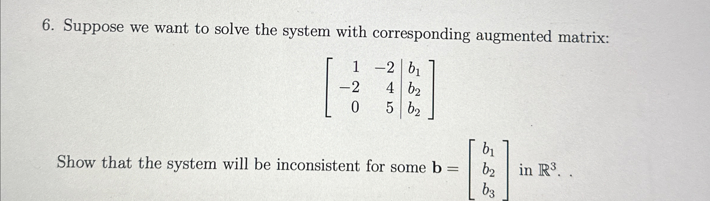 Solved Suppose we want to solve the system with | Chegg.com