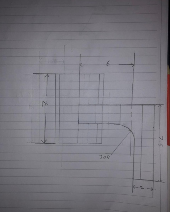 Solved i dont know the bame of tge drawing but i have to do | Chegg.com