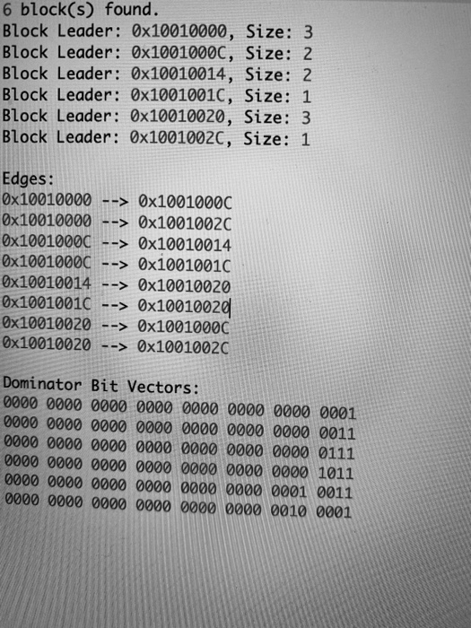 CMPUT 229 Lab 5 - Basic Blocks Write your code in | Chegg.com
