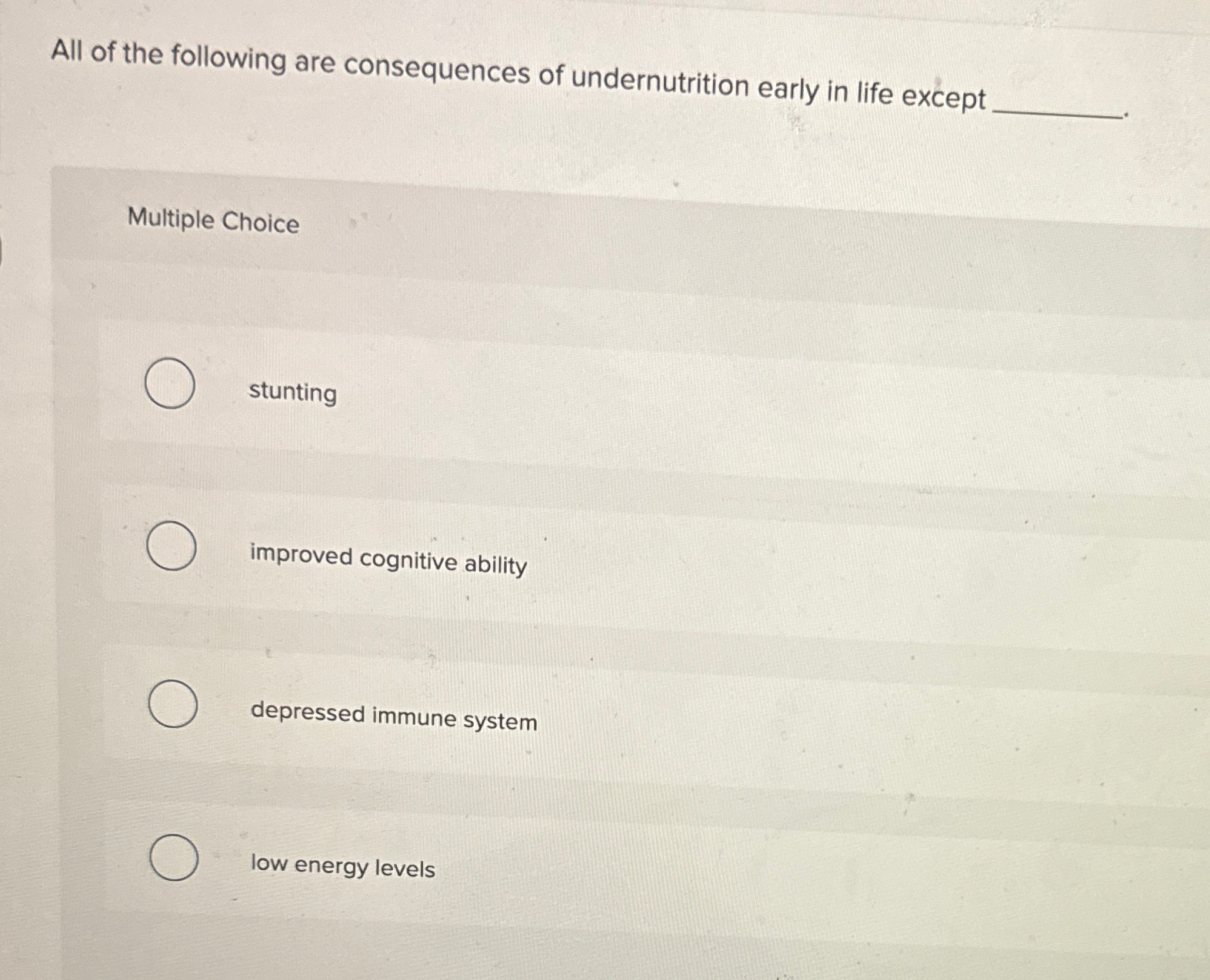 Solved All of the following are consequences of | Chegg.com