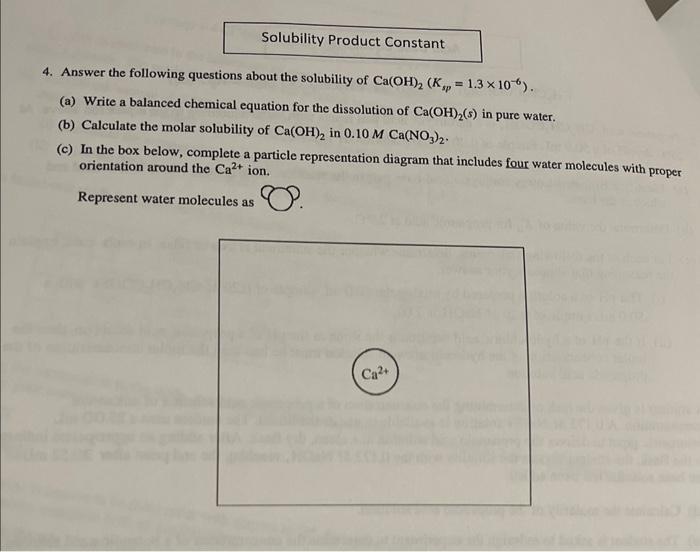 Solved 4. Answer the following questions about the | Chegg.com