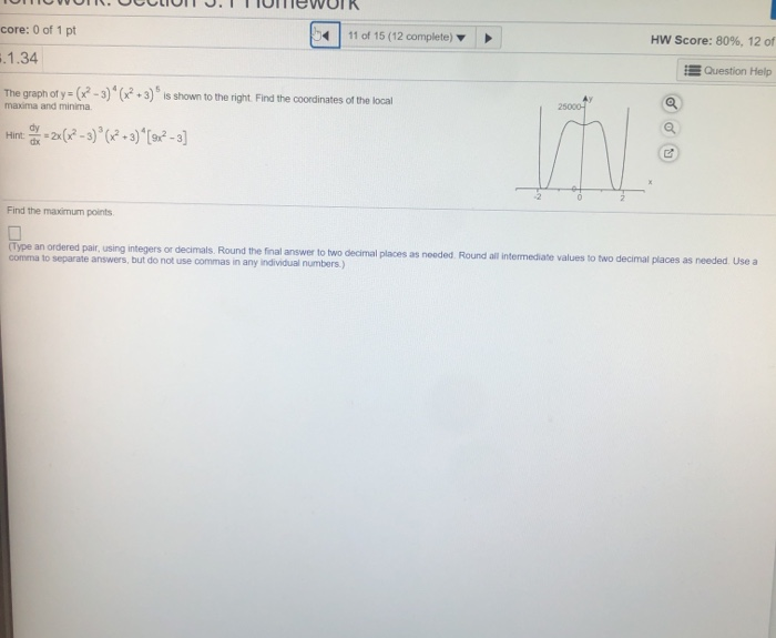 Solved Homework Section 3 1 Homework Score 0 Of 1 Pt 11 Of