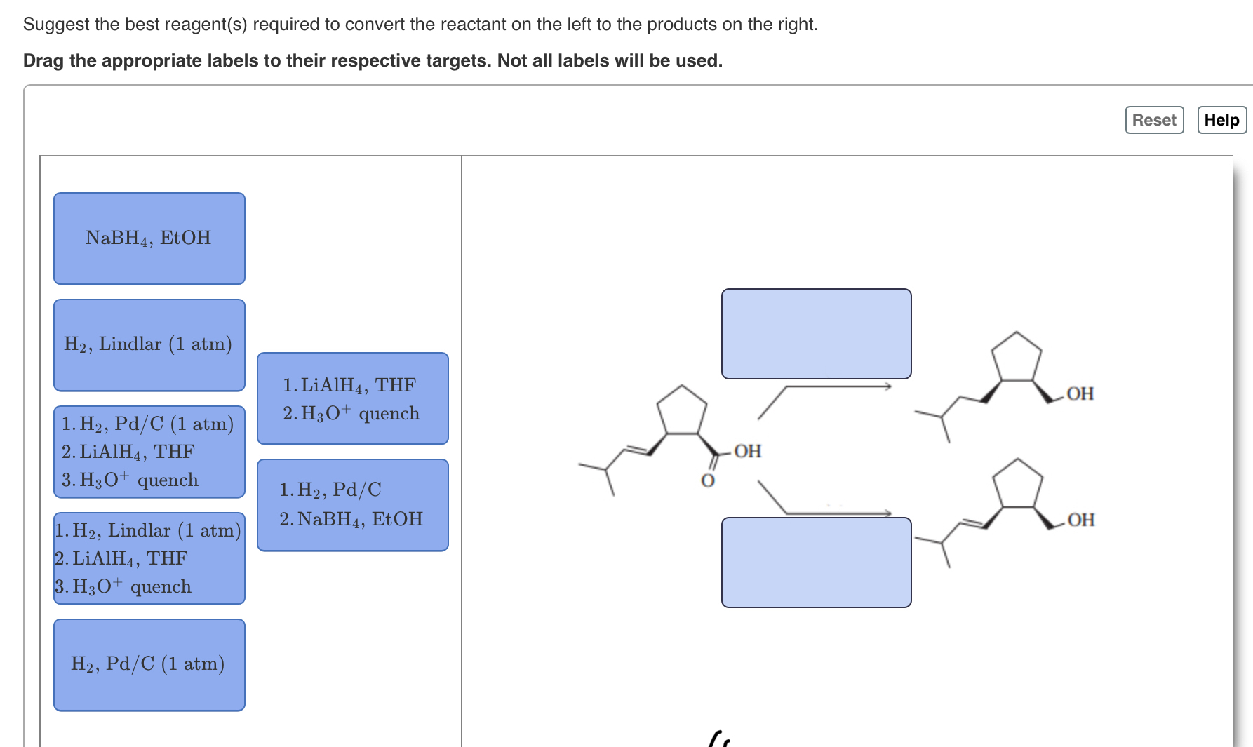 Solved Suggest the best reagent(s) ﻿required to convert the | Chegg.com