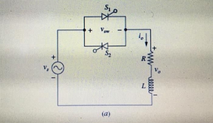 Solved PSpice Simulation of a Single-Phase Voltage | Chegg.com