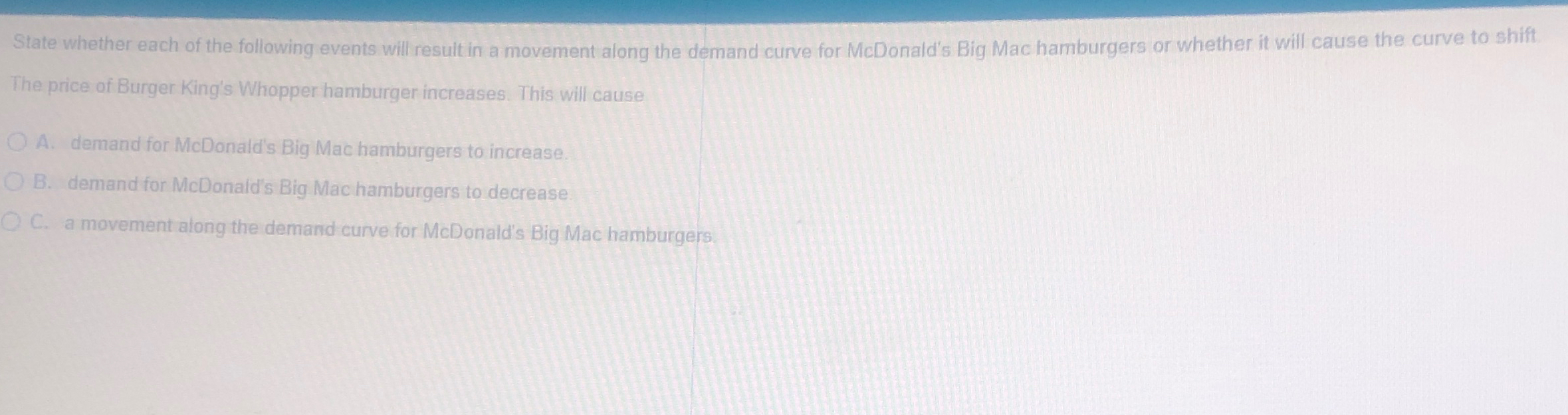 Solved State whether each of the following events will | Chegg.com