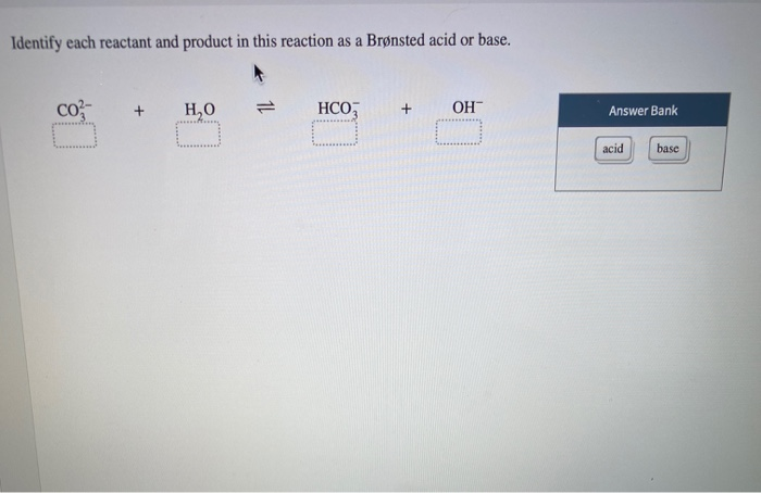 Solved Identify each reactant and product in this reaction | Chegg.com
