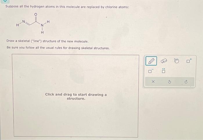Solved Suppose All The Hydrogen Atoms In This Molecule Are
