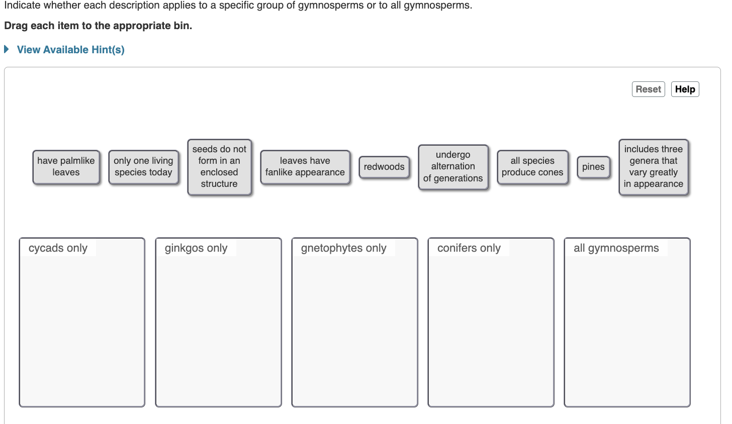 Solved Indicate whether each description applies to a | Chegg.com