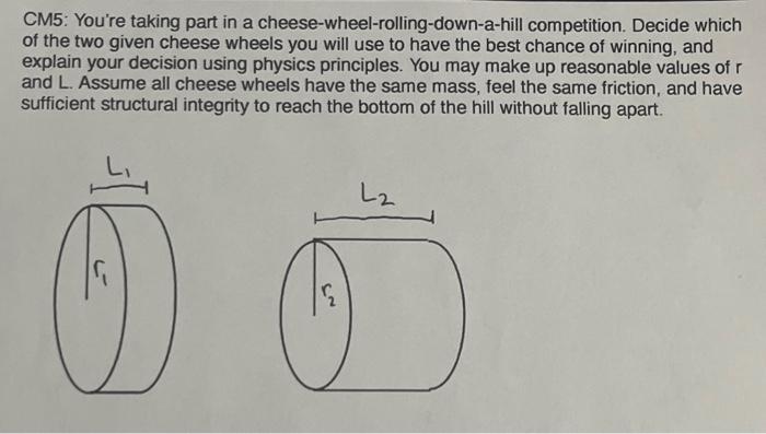 Solved CM5: You're taking part in a | Chegg.com