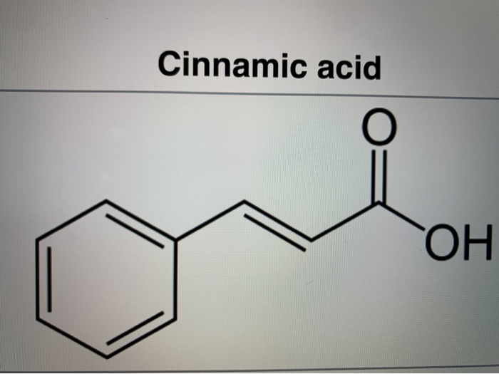 Cinnamic Acid Structure