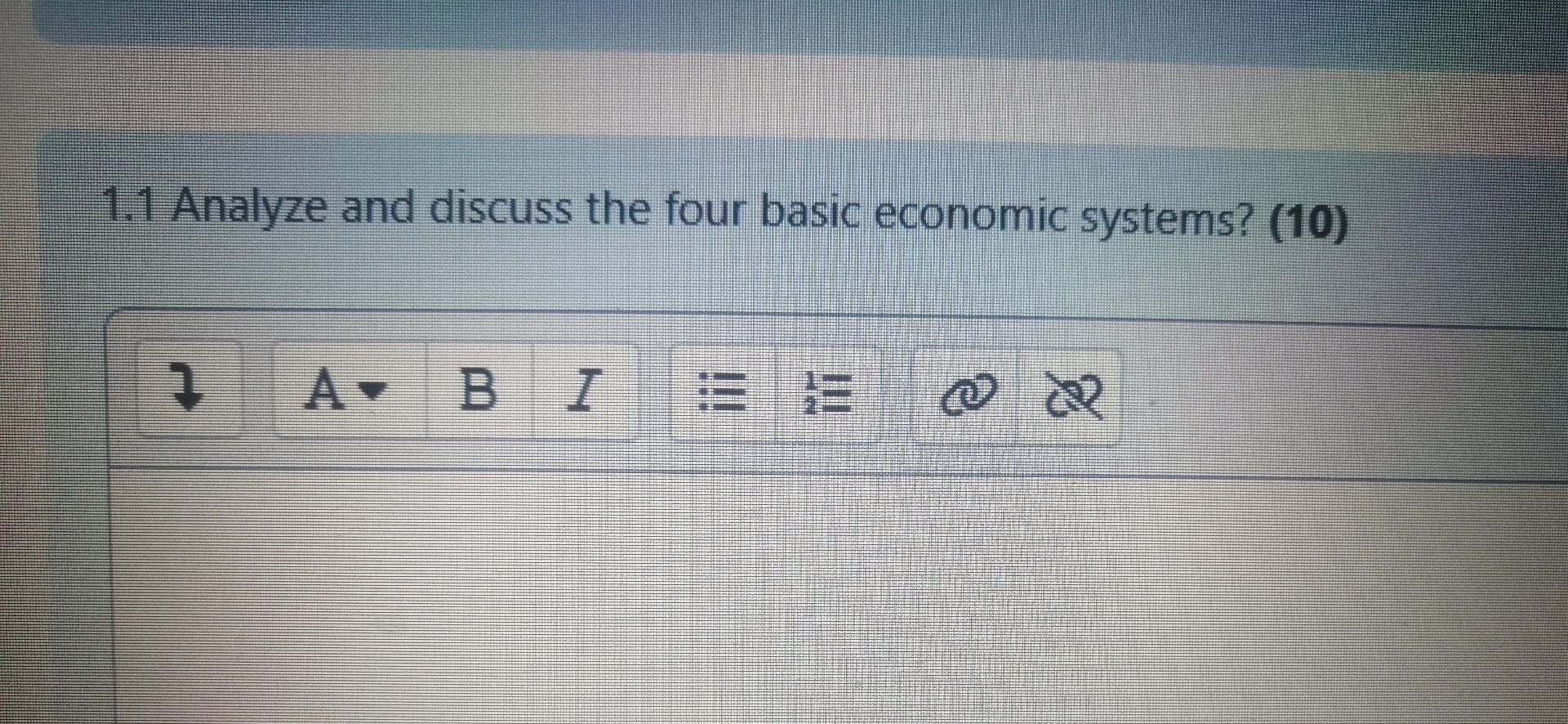 Solved 1.1 ﻿Analyze and discuss the four basic economic | Chegg.com