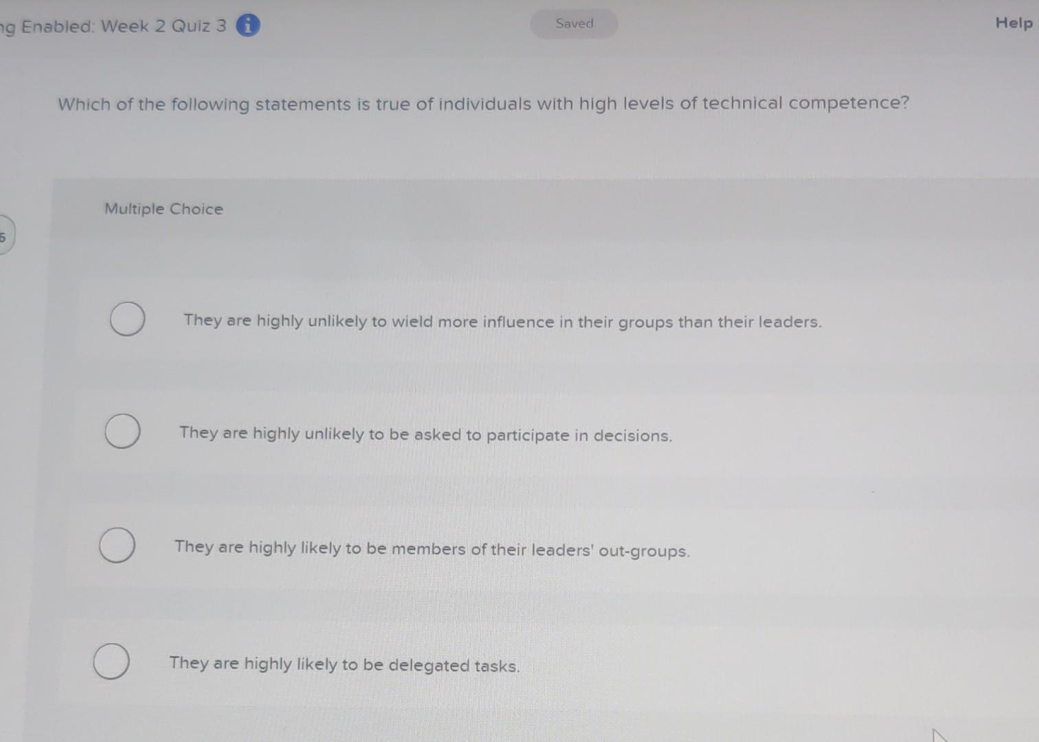 Solved Which of the following involves participants being | Chegg.com