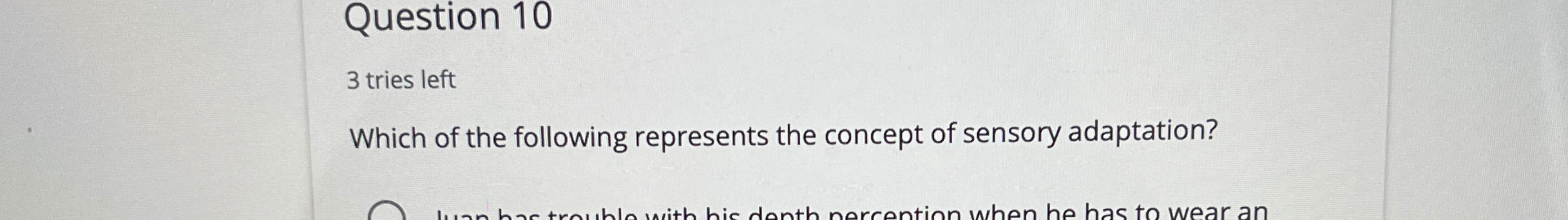 Solved Question 103 ﻿tries leftWhich of the following | Chegg.com