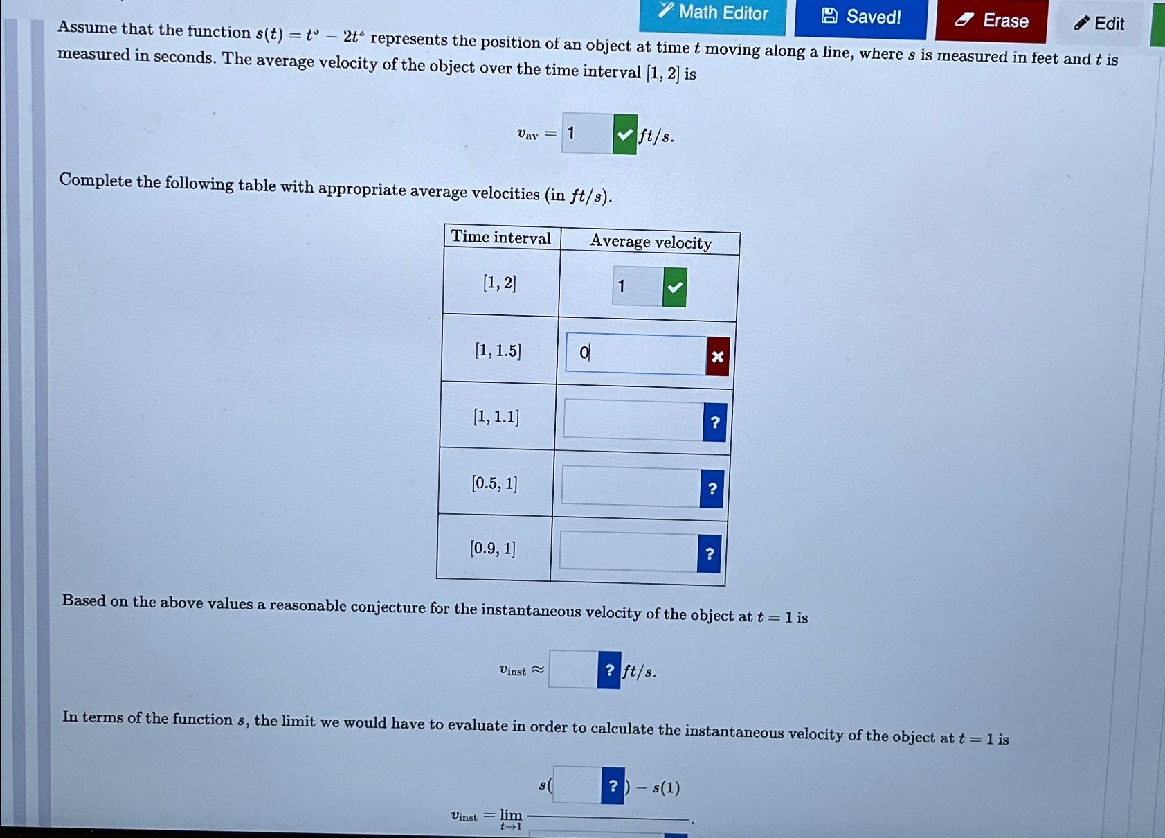 Assume that the function s(t)=tΔ-2t*** ﻿represents | Chegg.com