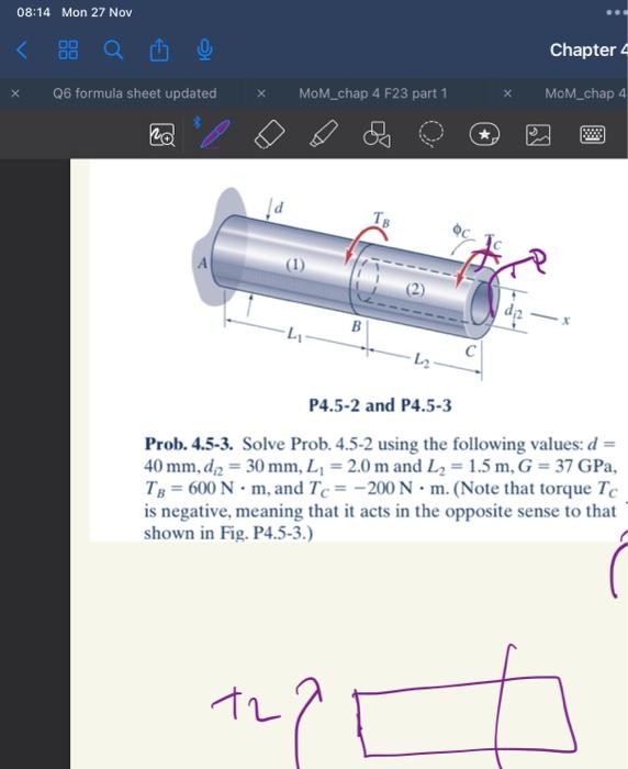 Solved P4.5−2 and P4.5−3 Prob. 4.5-3. Solve Prob. 4.5-2 | Chegg.com Solved P4.5−2 and P4.5−3 Prob. 4.5-3. Solve Prob. 4.5-2 | Chegg.com