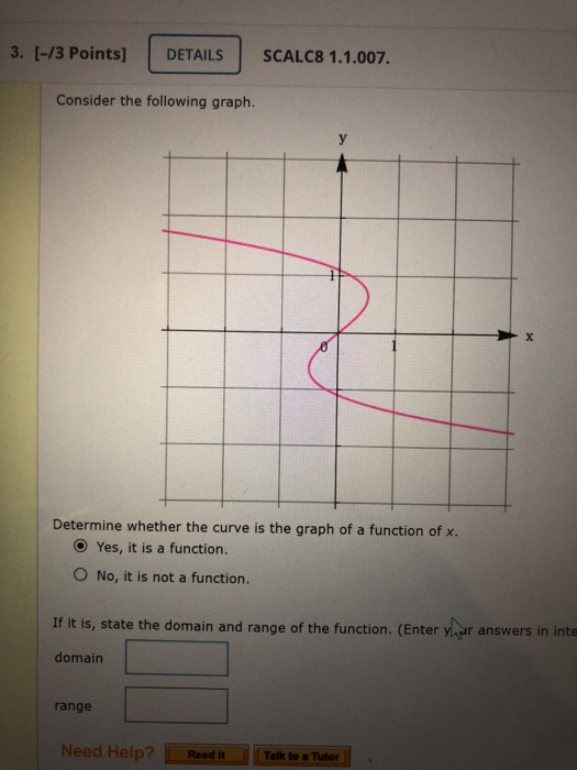 Solved Determine whether the equation defines y as a | Chegg.com