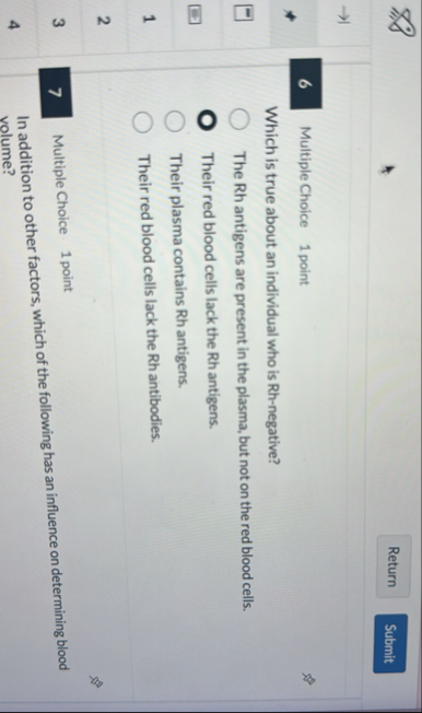 Solved Multiple Choice 1 ﻿pointWhich is true about an | Chegg.com