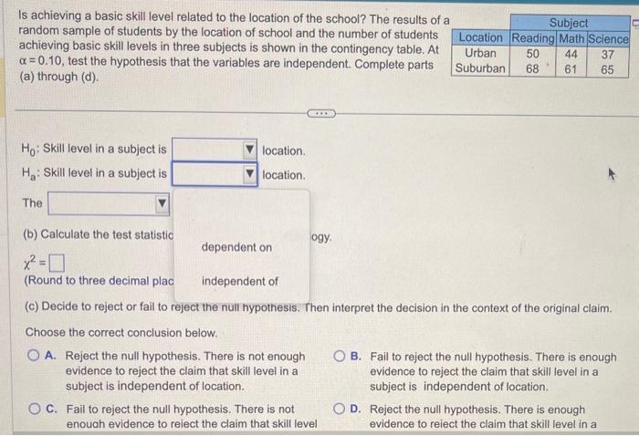Solved Is achieving a basic skill level related to the | Chegg.com