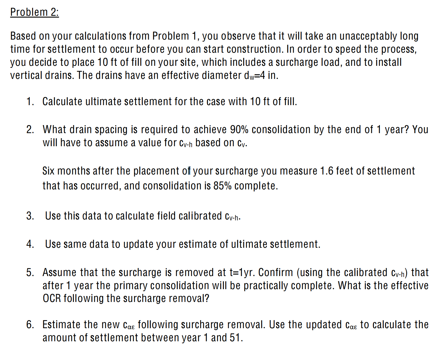 calculate field calibrated cv-h Problem 2:Based on | Chegg.com