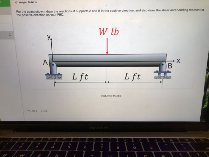 Solved The shear equation for section 1. ENTER 3 tries | Chegg.com