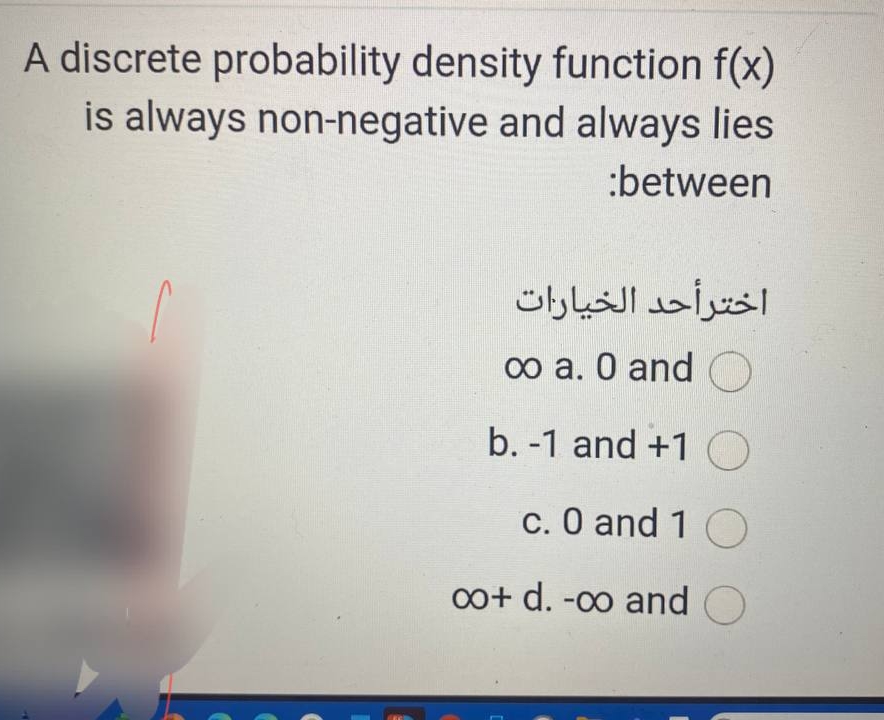 Solved A discrete probability density function f(x) ﻿is | Chegg.com