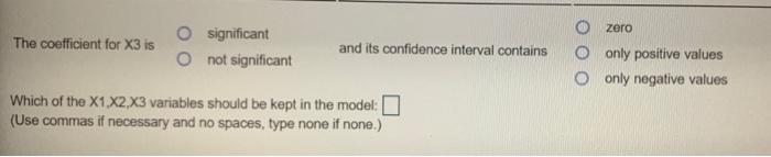Solved The following output table shows multiple regression | Chegg.com