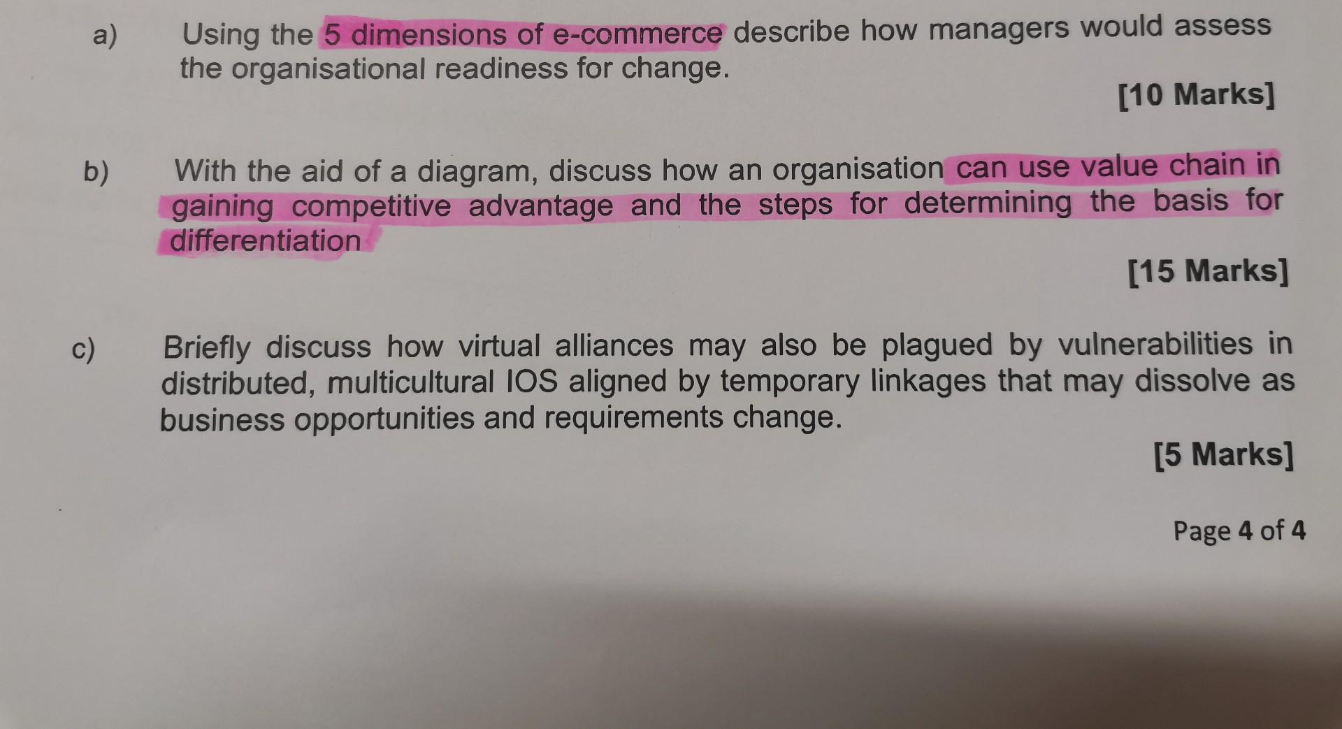 Solved QUESTION 2 [30 MARKS] a) Systems can be used in many | Chegg.com