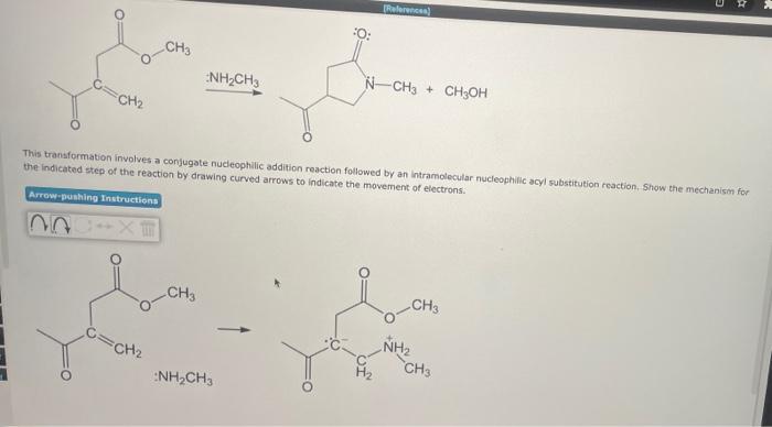 Solved U Talence 다. CH₃ ENH2CH3 N CH3 -CH₂ + CH3OH This | Chegg.com