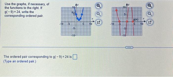 Solved Use the graphs, if necessary, of the functions to the | Chegg.com