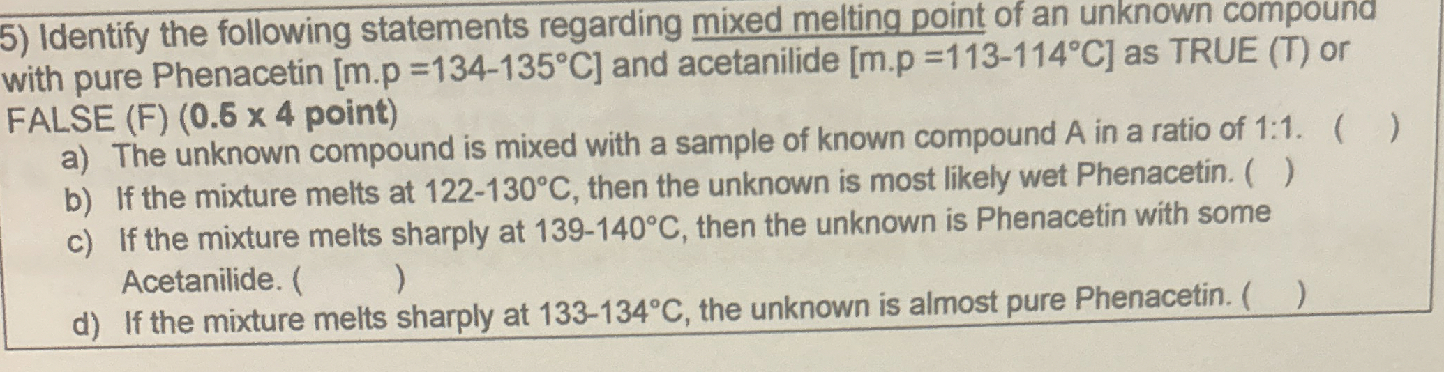 Solved Identify the following statements regarding mixed | Chegg.com