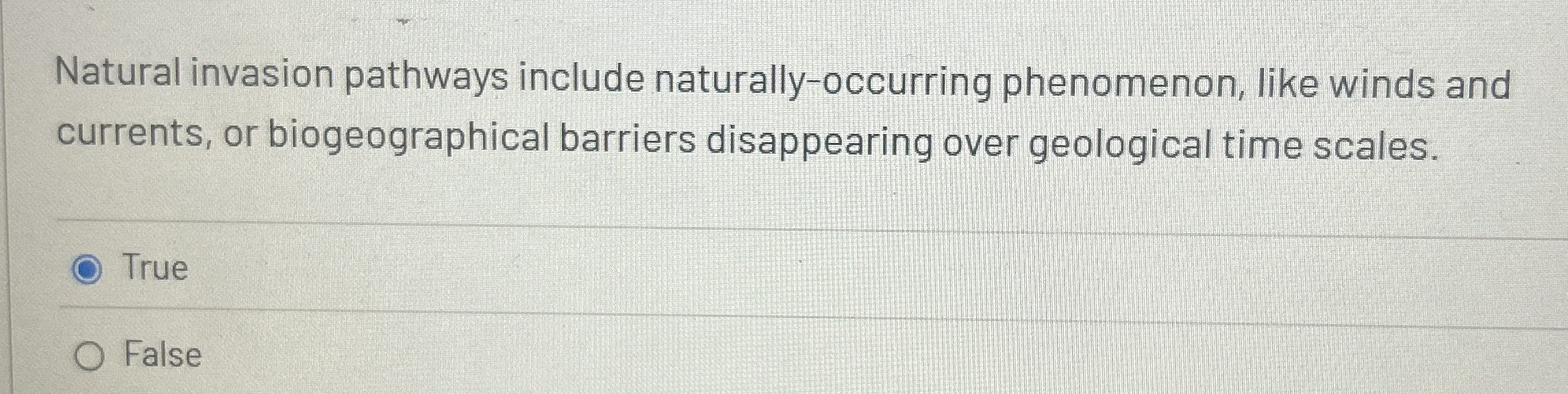 Solved Natural invasion pathways include naturally-occurring | Chegg.com