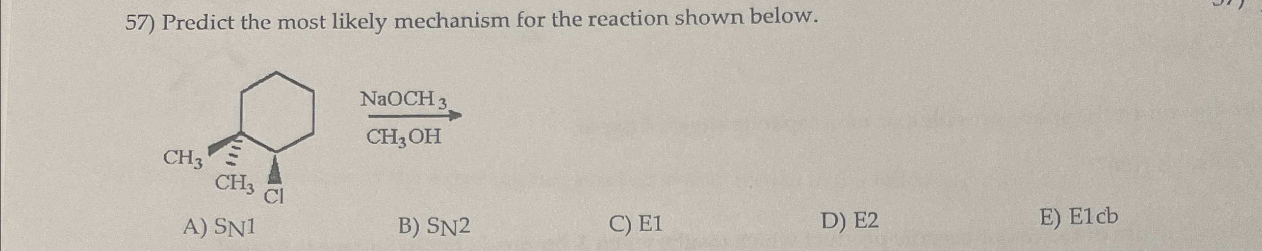 [Solved]: Predict the most likely mechanism for the reacti