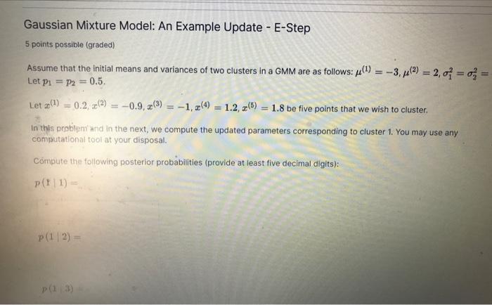 Solved 5 points possible (graded) Assume that the initial | Chegg.com