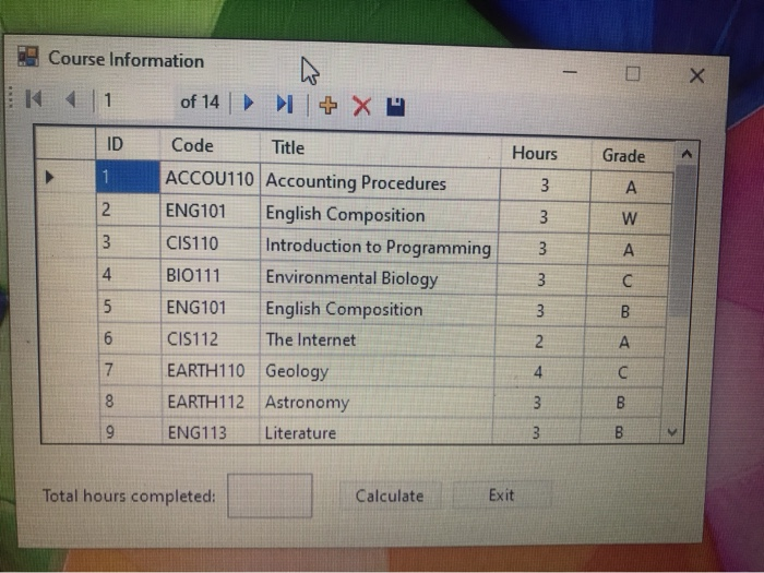 Visual Basic 2017: The only part I am confused on | Chegg.com