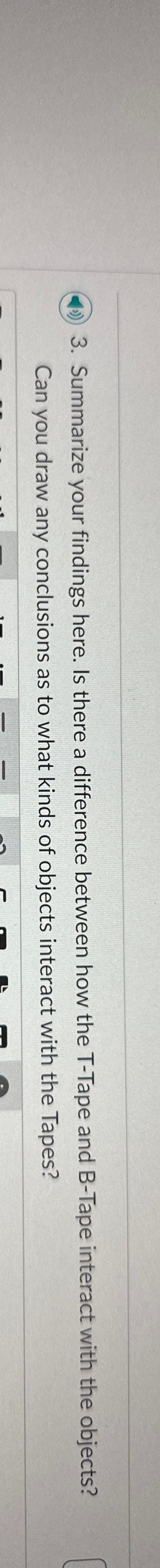 Solved Summarize your findings here. Is there a difference | Chegg.com