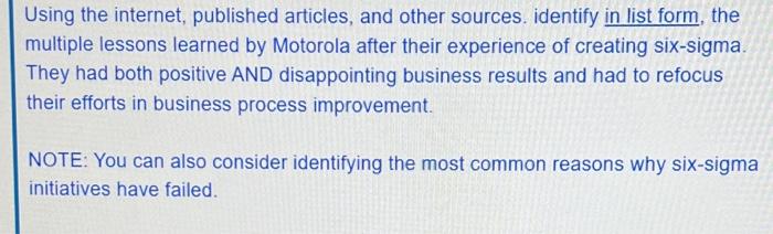 Solved Using the internet, published articles, and other | Chegg.com