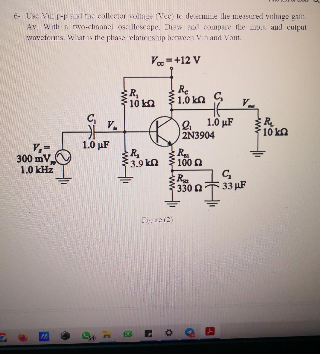 Solved INTRODUCTION In a common-emitter (CE) amplifier, the | Chegg.com