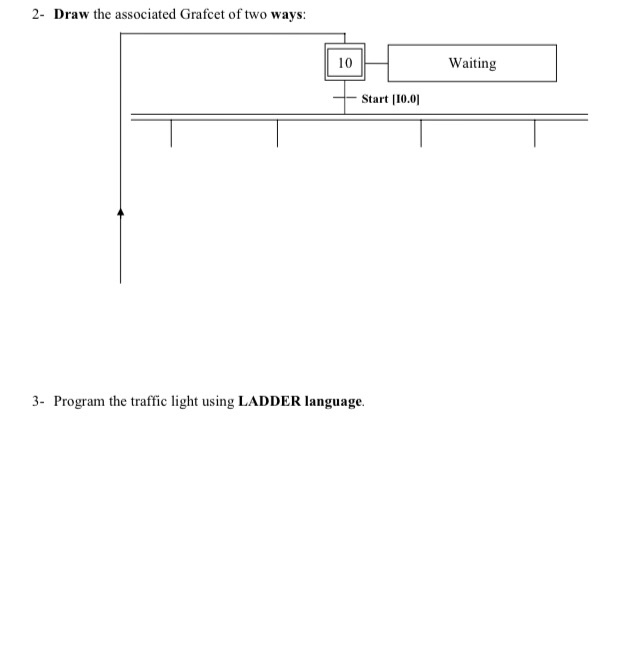 Solved Home Work #2 Question : Traffic light 1- Complete | Chegg.com
